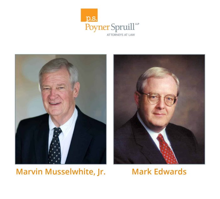 Brian Shaw Receives Distinguished Service Award - Poyner Spruill LLP